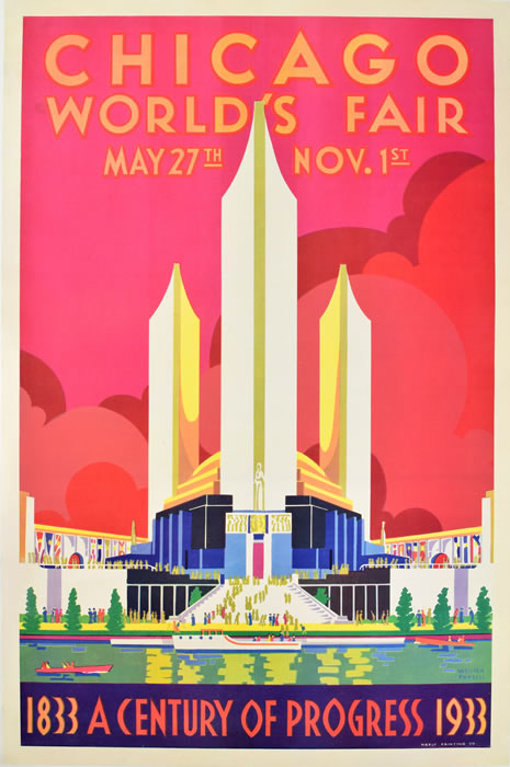Chicago World's Fair Pink - Chicago Center for the Print