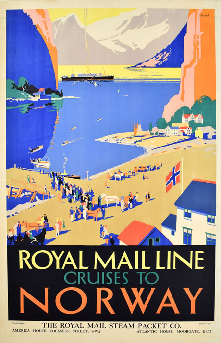 Royal Mail Line Norway - Chicago Center for the Print
