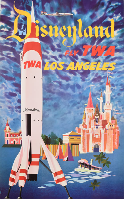 TWA Disneyland Constellation - Chicago Center for the Print